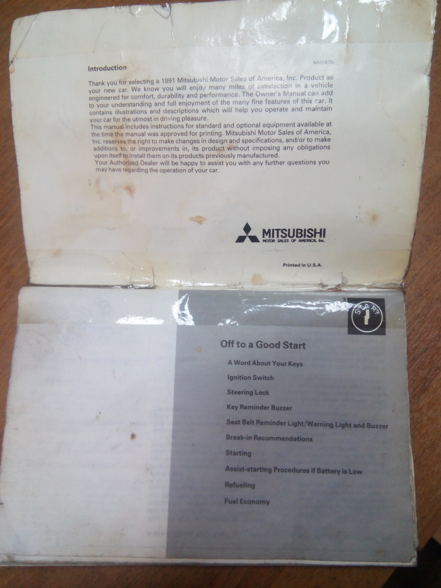 Owners Manual 1991 ECLIPSE — Mitsubishi Eclipse (1G), 2 л, 1994 года | фотография | DRIVE2