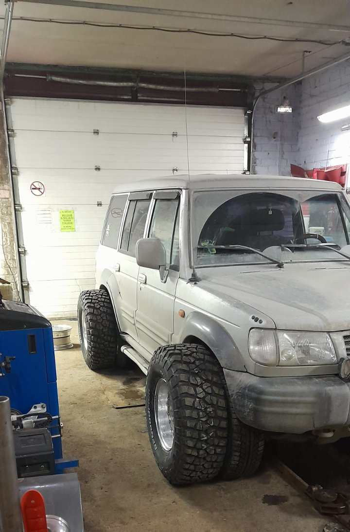 Новые колеса! — Hyundai Galloper, 2,5 л, 2002 года | тюнинг | DRIVE2