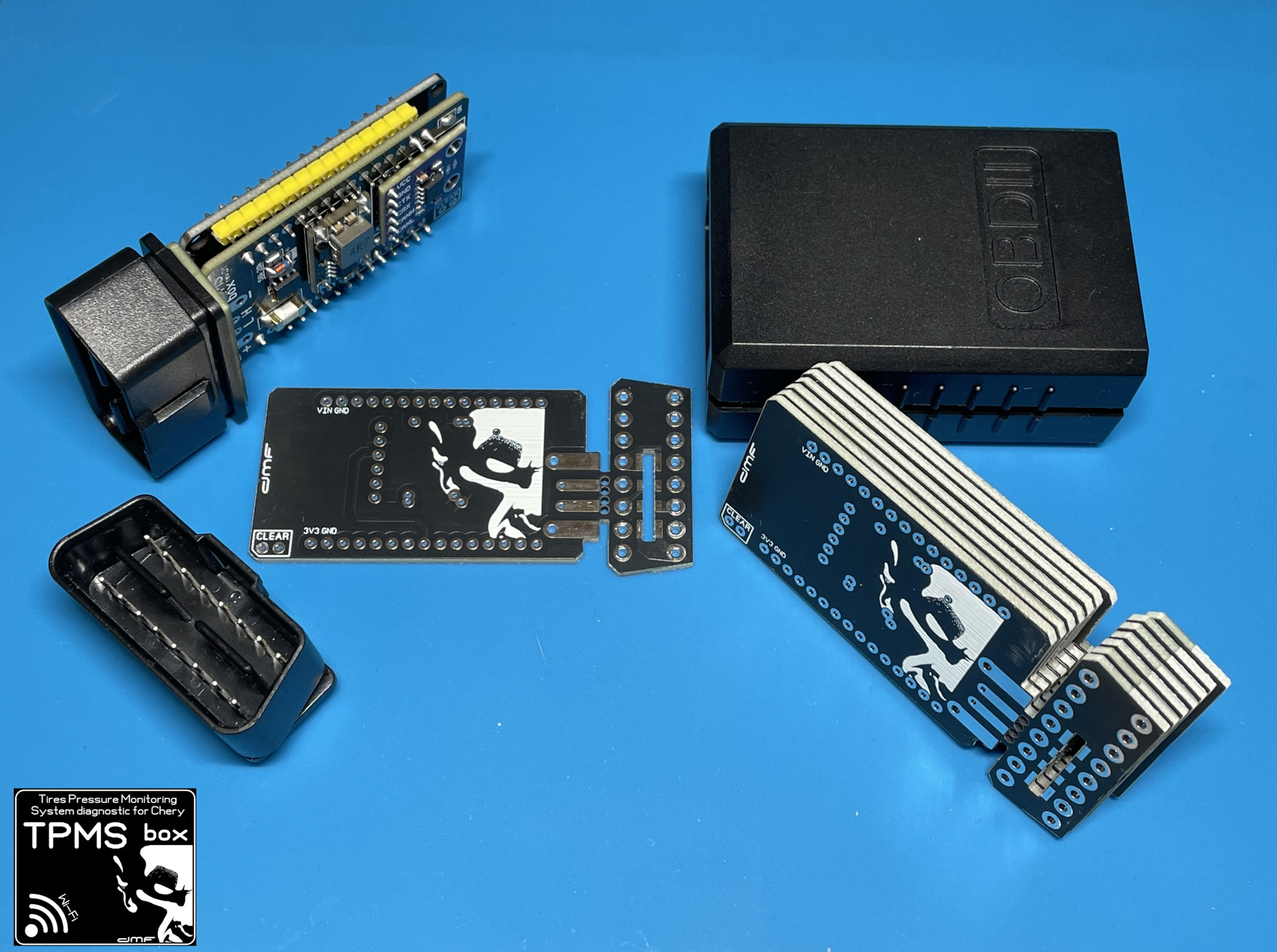 Устройство для самостоятельной привязки датчиков давления (TPMS_box rev ...