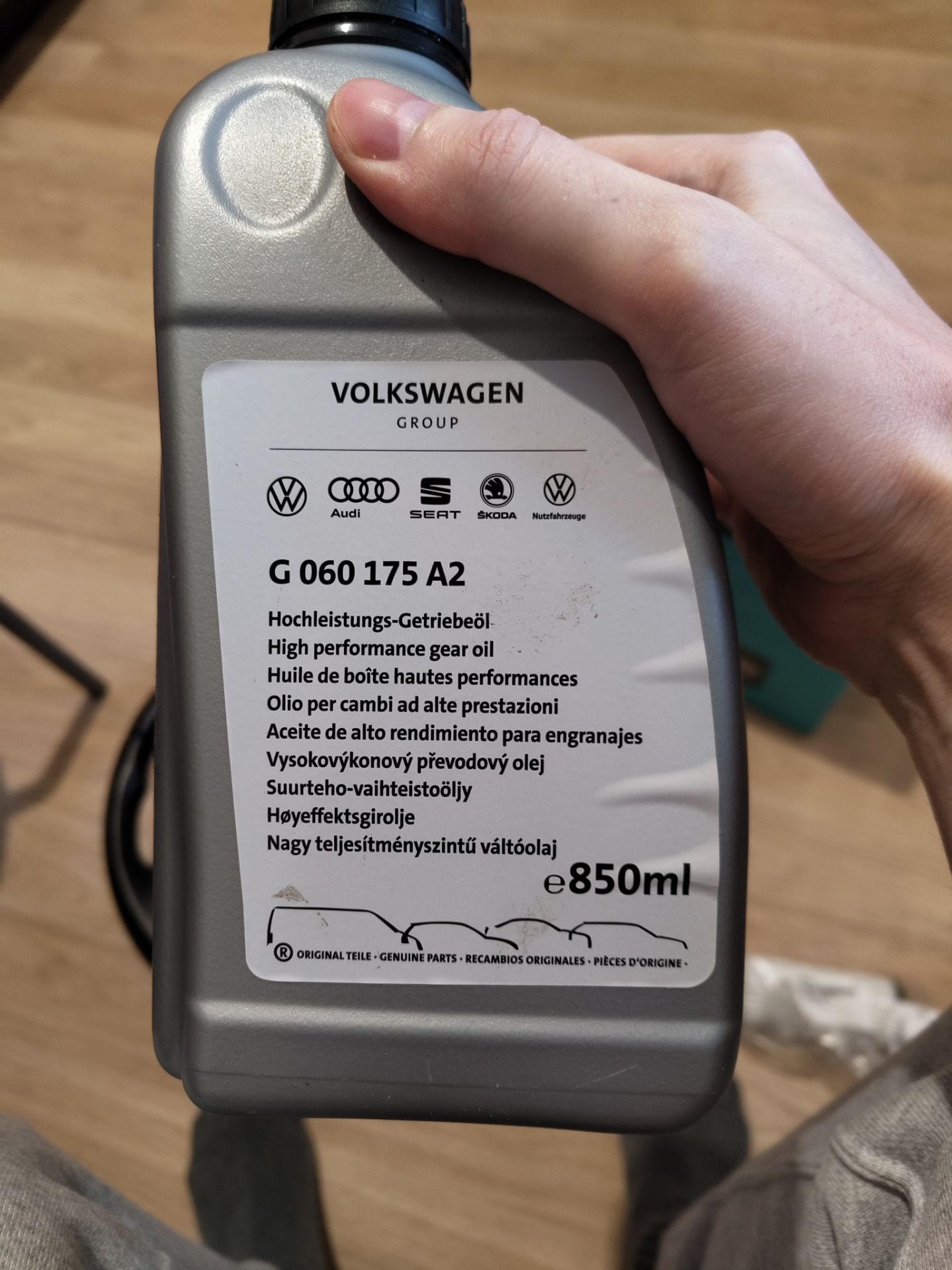 Замена масла в dq381 и блокировке — Volkswagen Golf Mk7, 1,4 л, 2013 ...