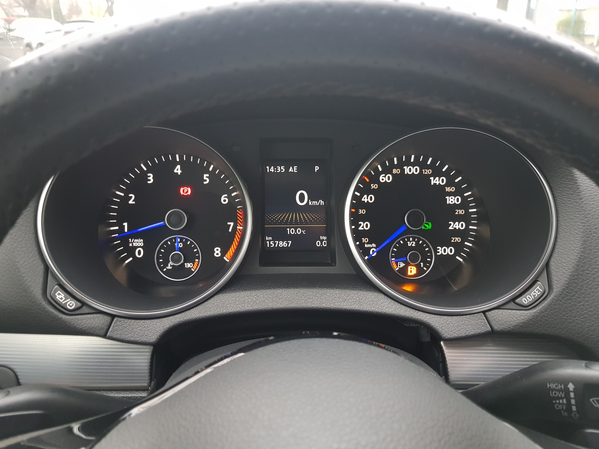 Instrument Cluster 3D Premium Color SW 1104 — Volkswagen Golf R Mk6, 2 ...