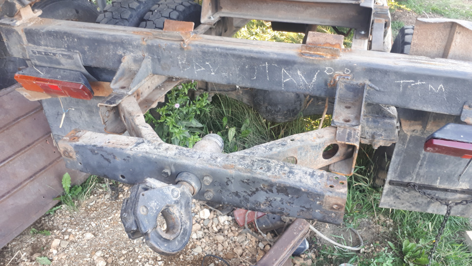 Установка самосвала — ГАЗ 53, 4,2 л, 1992 года | кузовной ремонт | DRIVE2