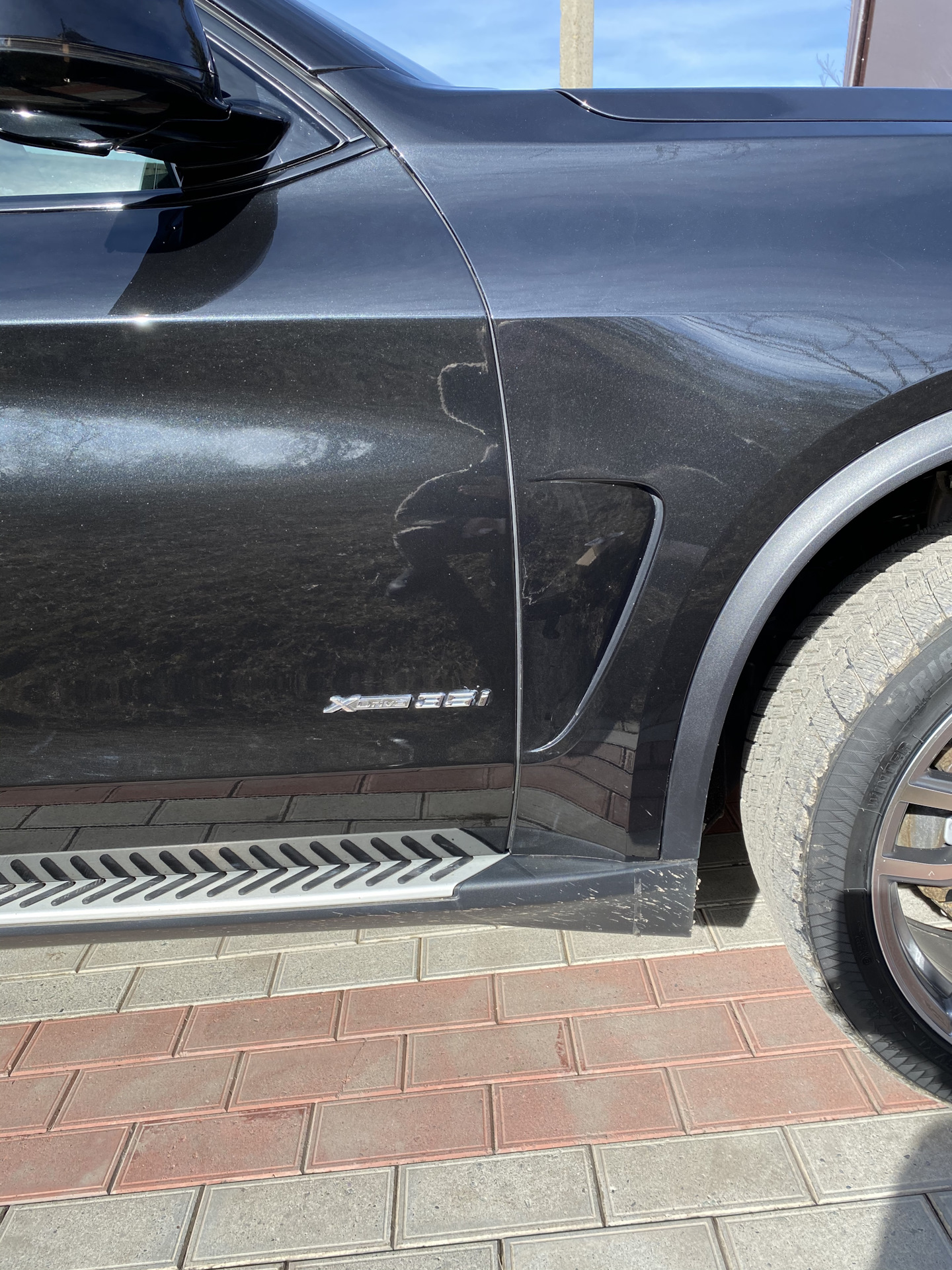 Накладки на крылья. — BMW X5 (F15), 3,5 л, 2016 года | аксессуары | DRIVE2