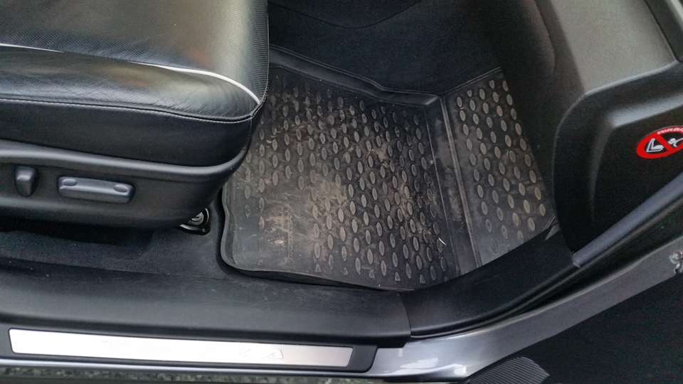 Оригинальные тканевые коврики — Toyota Venza (1G), 2,7 л, 2013 года ...