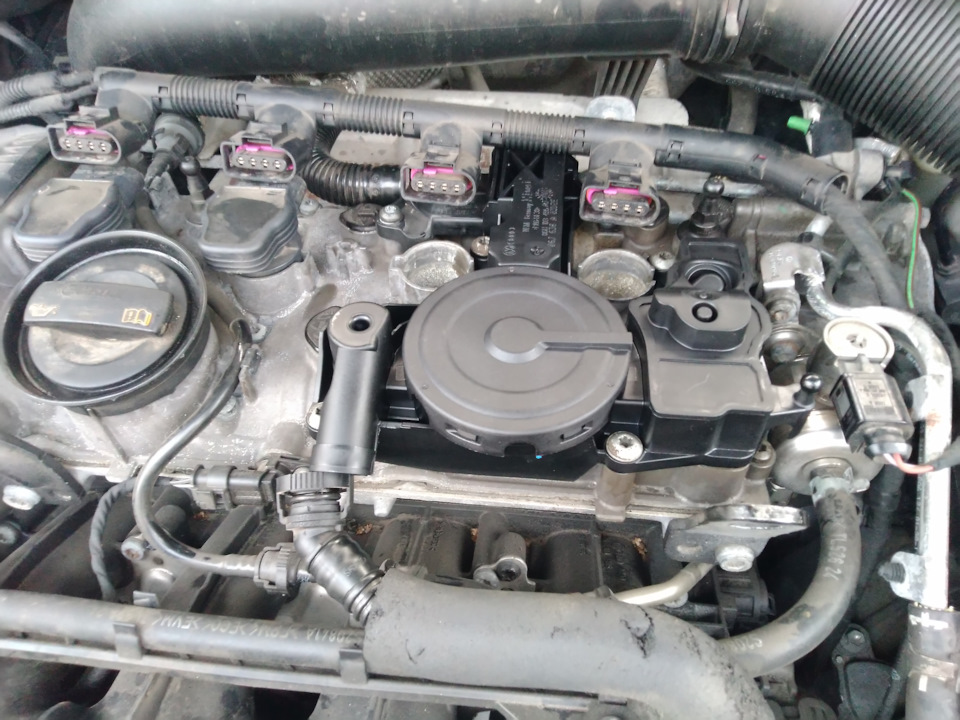 Маслоотделитель на суперб 2, 1,8 л. — Skoda Superb Mk2, 1,8 л, 2012 ...