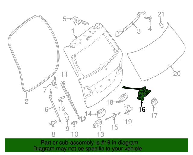 A1667500693 Ручка крышки багажника Mercedes | Запчасти на DRIVE2