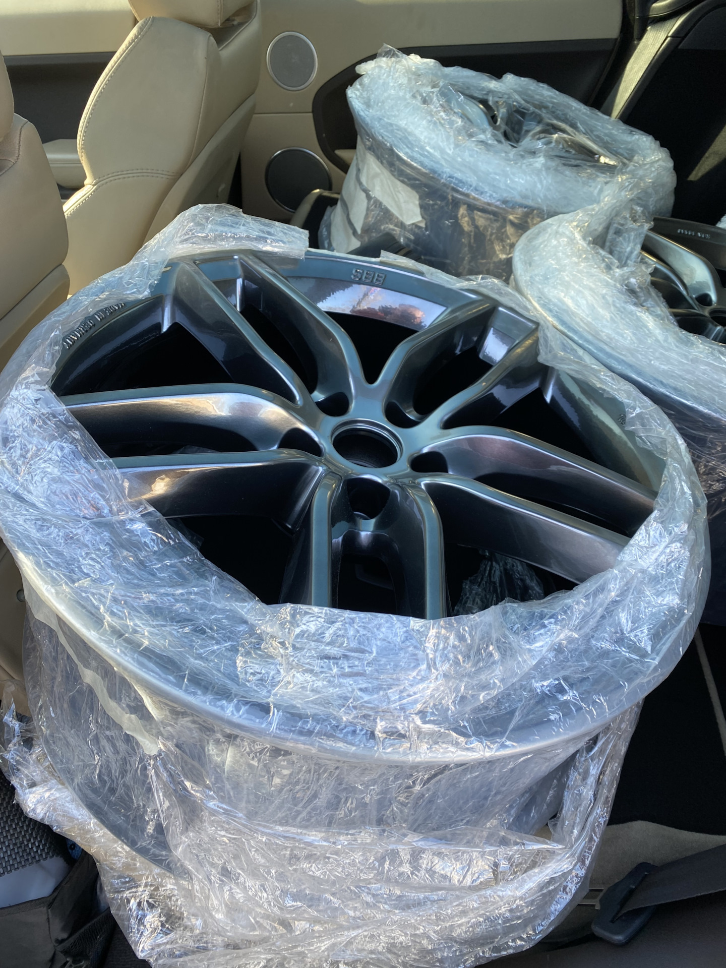 №4 BBS SX R19 — Land Rover Range Rover Evoque (1G), 2 л, 2012 года ...