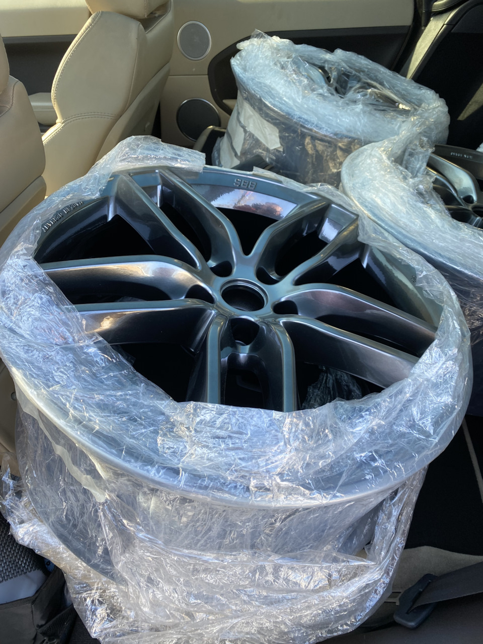 №4 BBS SX R19 — Land Rover Range Rover Evoque (1G), 2 л, 2012 года ...