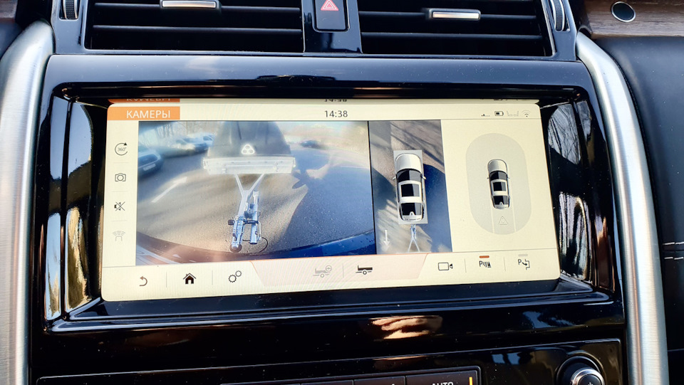 Работа Advanced Tow Assist в Дискавери 5. — Land Rover Discovery V, 3 л ...