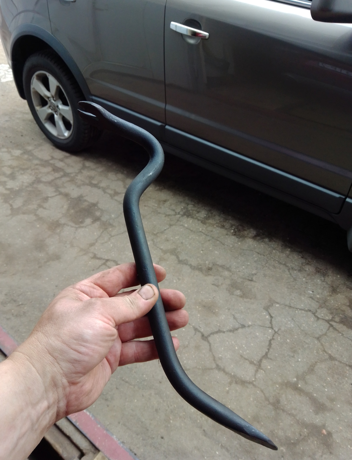 Сальник 5МКПП D33. Очередная замена. — Opel Antara, 2 л, 2008 года ...