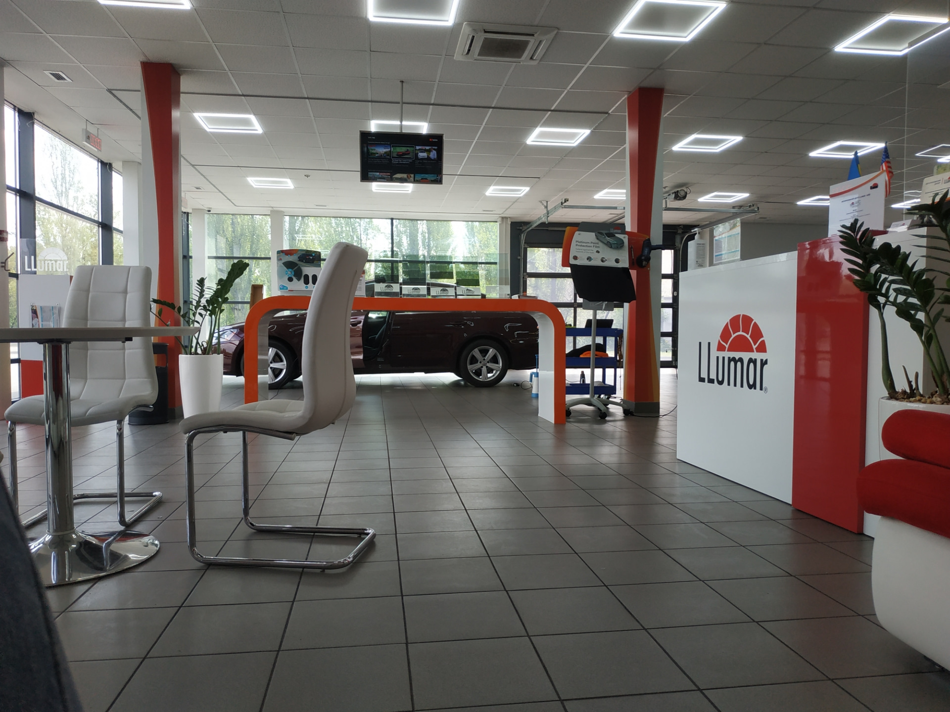 Тонировка Люмар — Volkswagen Passat (US) (1G), 2,5 л, 2013 года ...
