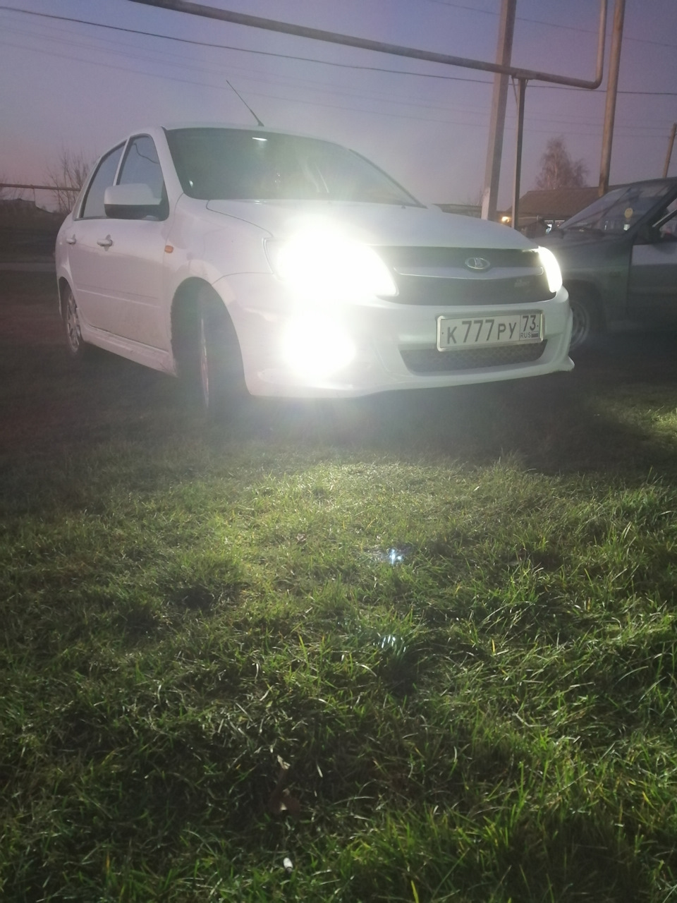 Лэд лампы — Lada Granta Sport, 1,6 л, 2013 года | стайлинг | DRIVE2