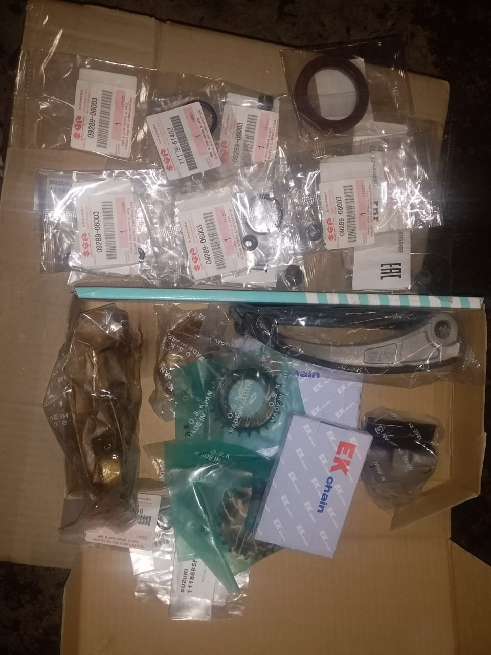 Заменил ГРМ и МСК — Suzuki Grand Vitara (2G), 2 л, 2007 года | плановое ...