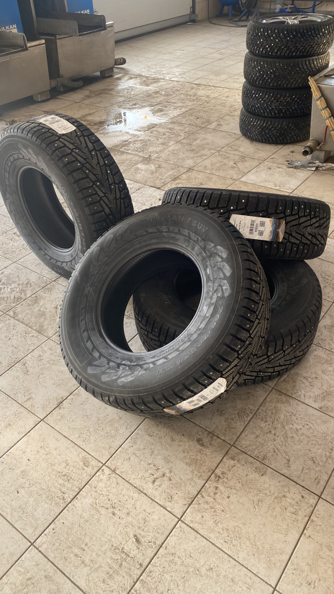 Новая зимняя резина — Nissan Xterra (WD22), 3,3 л, 2004 года | шины ...