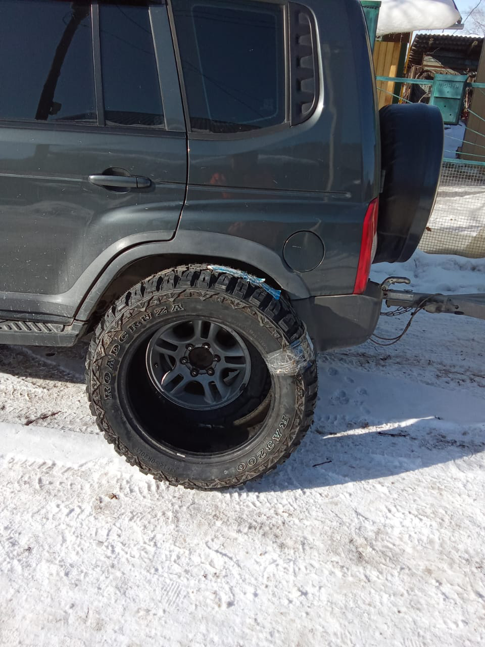 Резина 33/12,5/r20 — ТагАЗ Tager 5D, 2,3 л, 2009 года | аксессуары | DRIVE2