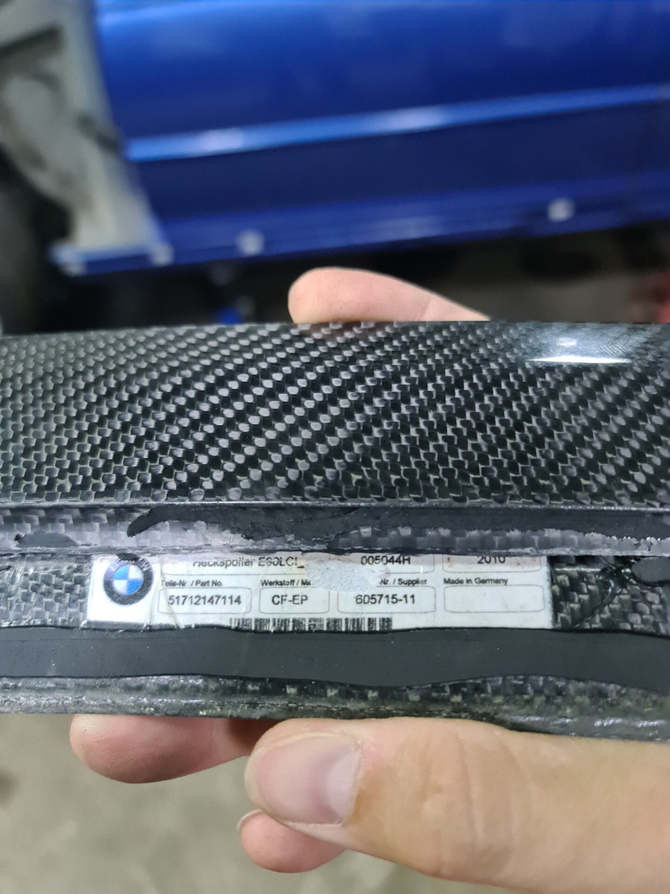 51712147114 Спойлер Performance BMW | Запчасти на DRIVE2