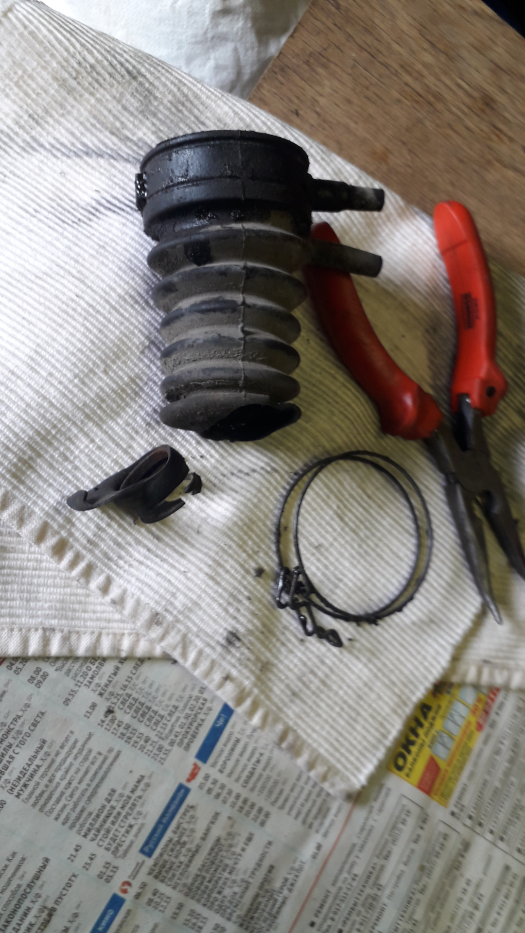 Пыльники задних цилиндров — Citroen C5 (1G), 2 л, 2005 года | запчасти ...