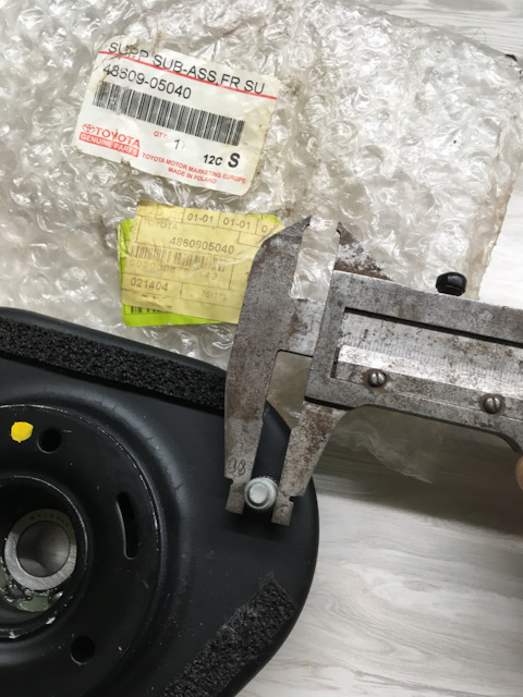 4860905040 ОПОРА ПЕРЕДНЕГО АМОРТИЗАТОРА. TOYOTA LEXUS | Запчасти на DRIVE2