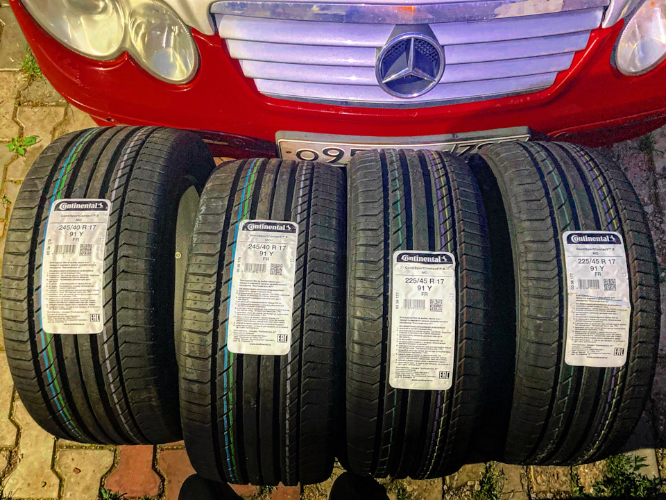 30.07.2022 -Спорт суппорта 330мм, новая резина ContiSportContact 5 ...
