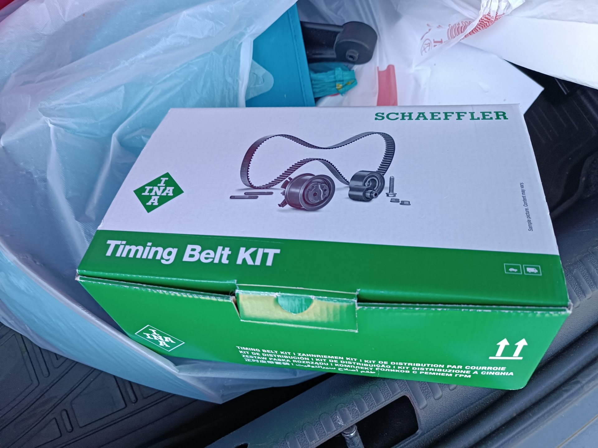 Плановая замена ГРМ — Skoda Octavia A7 Mk3, 1,2 л, 2014 года | плановое ...