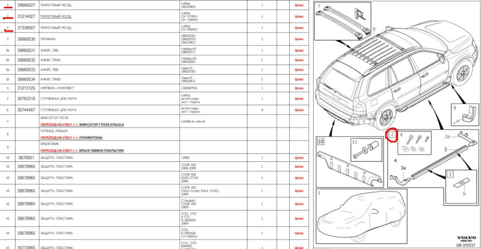 8670931 Volvo | Запчасти на DRIVE2