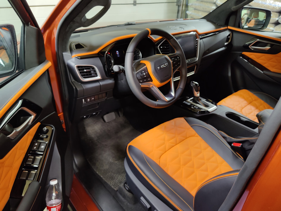 Новый салон — Isuzu D-Max (3G), 3 л, 2021 года | тюнинг | DRIVE2