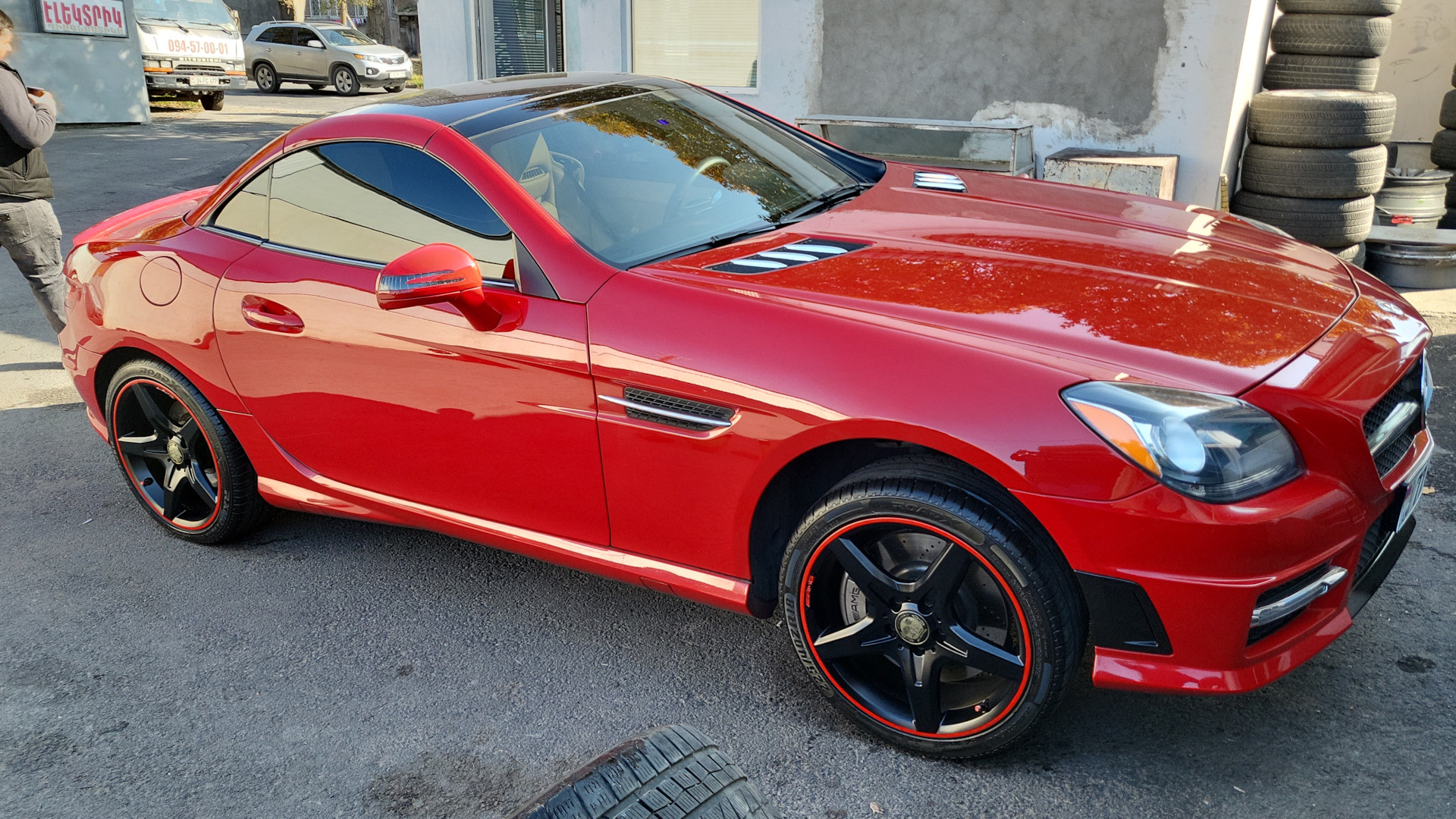 Диски починил и обновил — Mercedes-Benz SLK (R172), 3,5 л, 2011 года ...