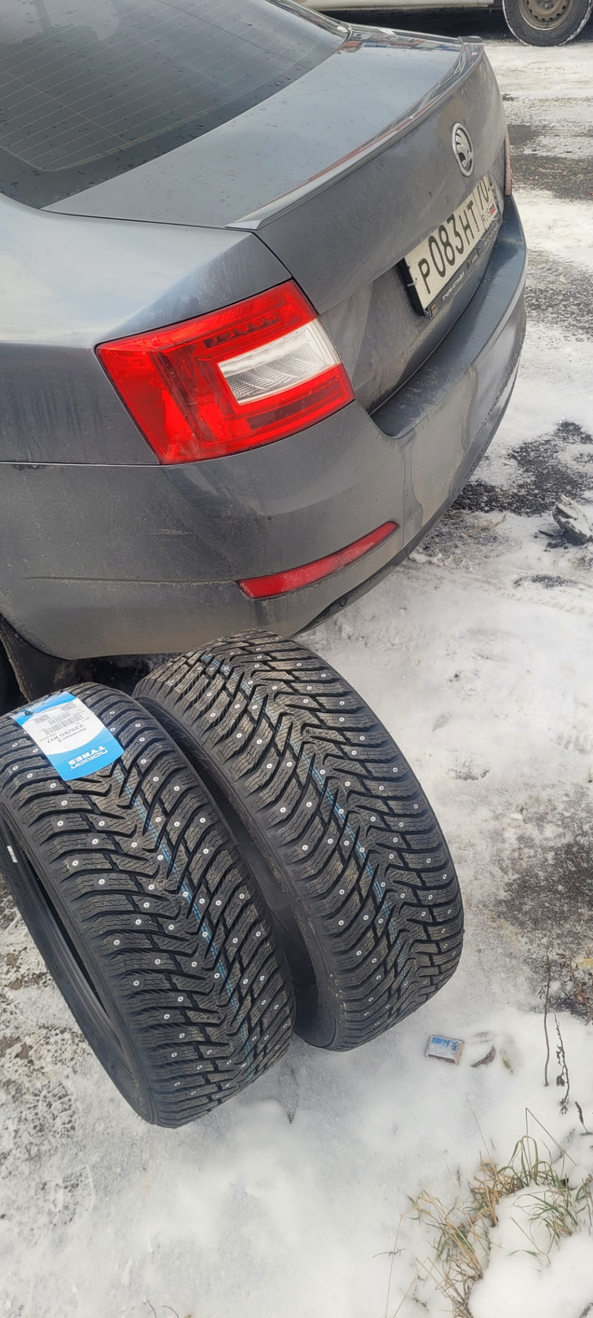 Переобувка — Skoda Octavia A7 Mk3, 2 л, 2014 года | шины | DRIVE2