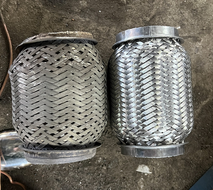 Замена гофры глушителя — устраняем вибрации и дребезг — BMW 5 series ...