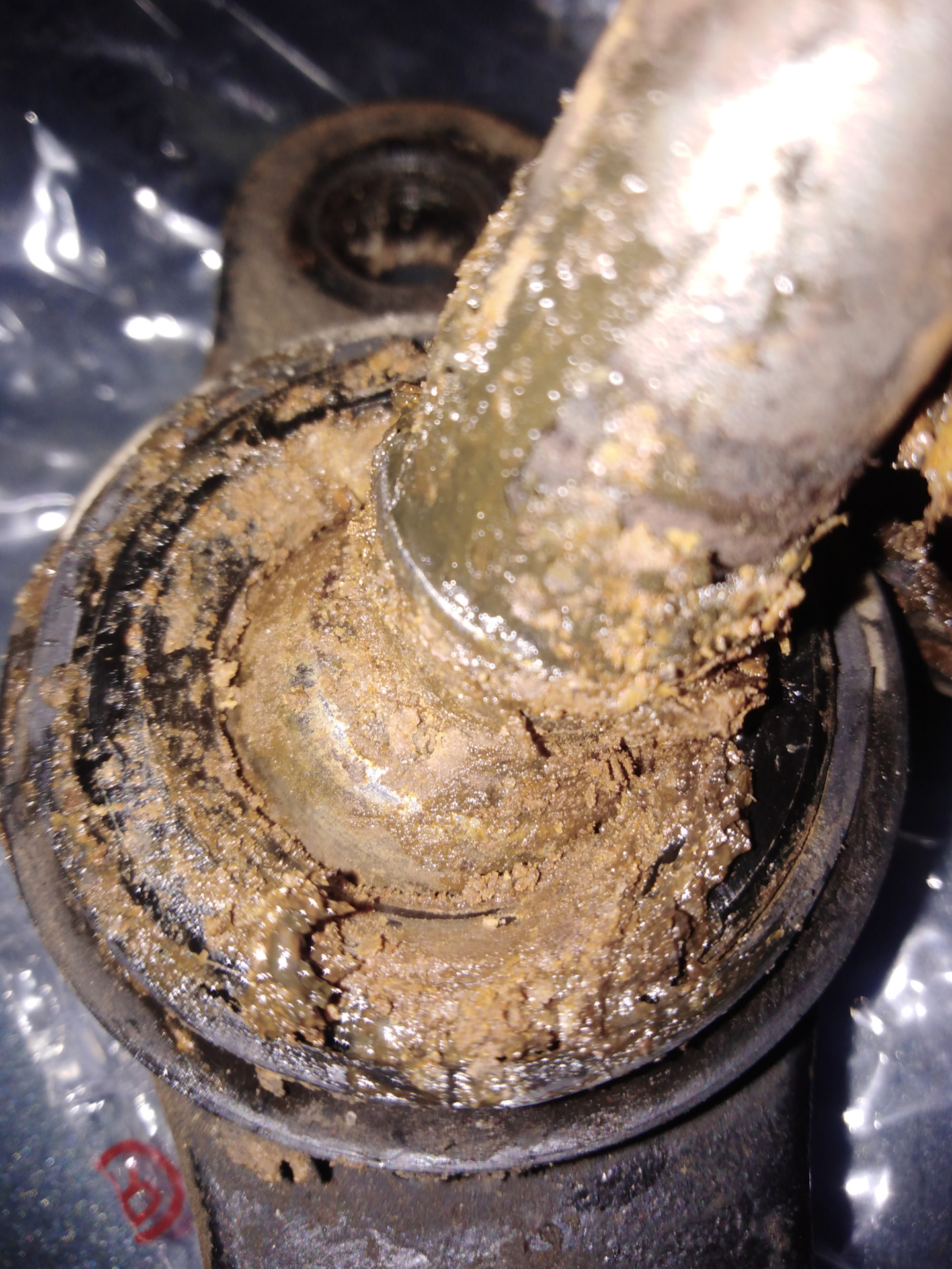 Замена шаровой опоры. CTR CBKH-27 — Hyundai Tucson (JM), 2 л, 2007 года | своими руками | DRIVE2