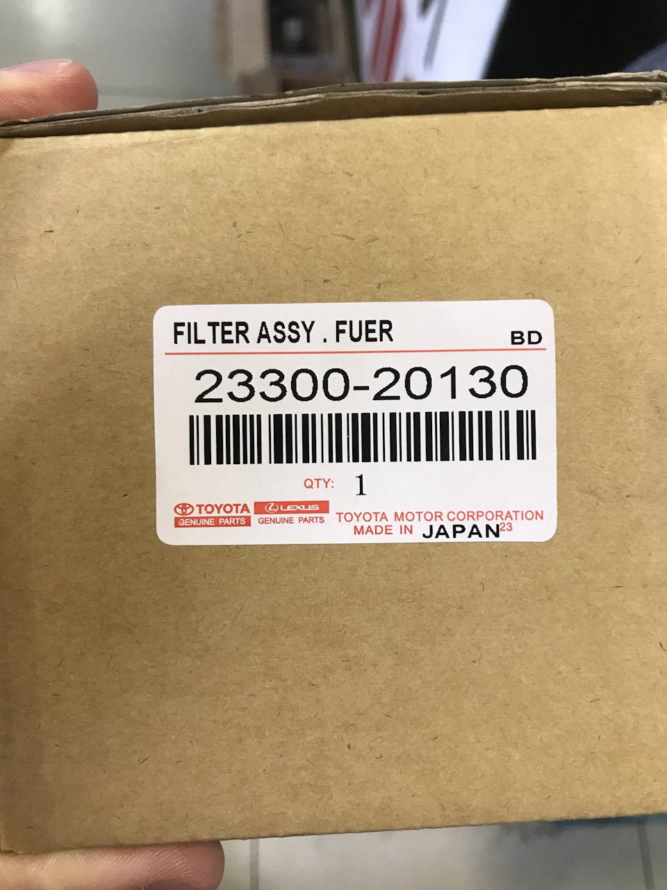 Топливный фильтр. — Lexus RX (2G), 3,3 л, 2004 года | визит на сервис ...