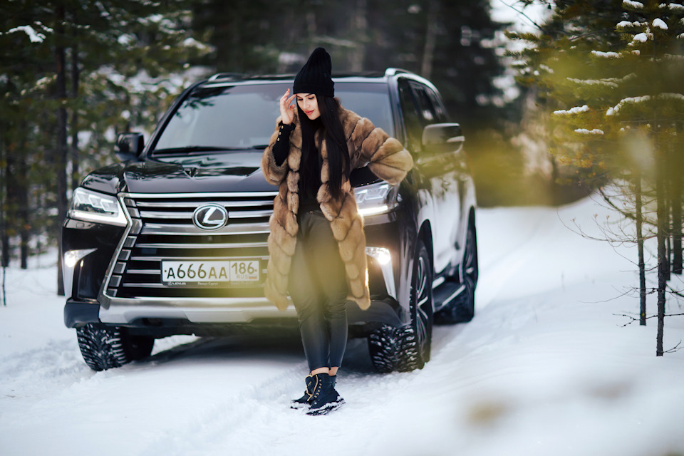 LEXUS 570 & GIRL — DRIVE2