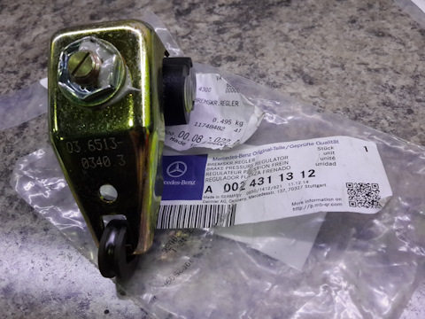A0024311312 Тормозной регулятор Mercedes | Запчасти на DRIVE2