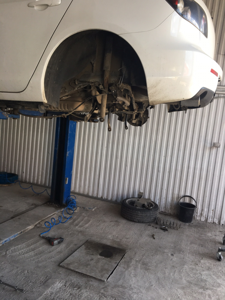 Ревизия задней подвески — Mazda 3 (1G) BK, 2 л, 2008 года | своими ...