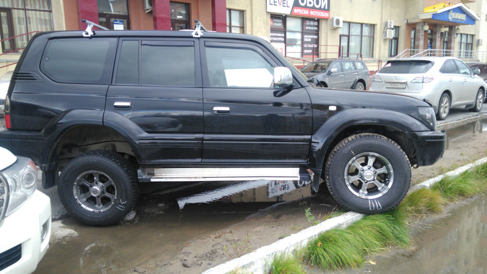 Замена пружин и резины — Toyota Land Cruiser Prado 90-series, 3,4 л ...