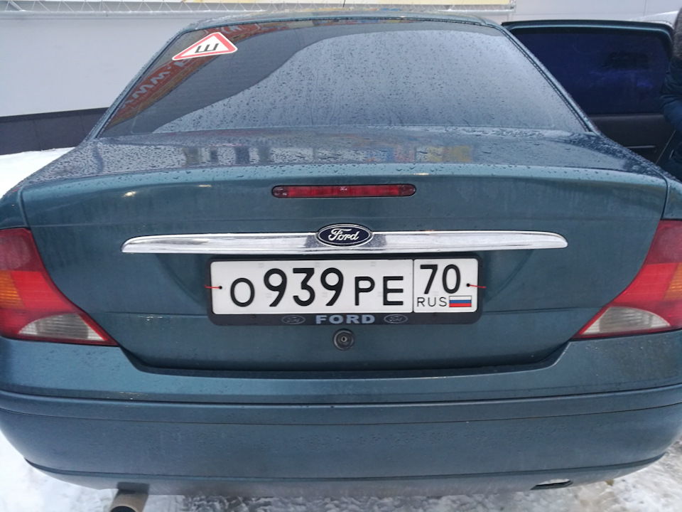 Подсветка номера — Ford Focus Sedan I, 1,8 л, 2003 года | своими руками ...