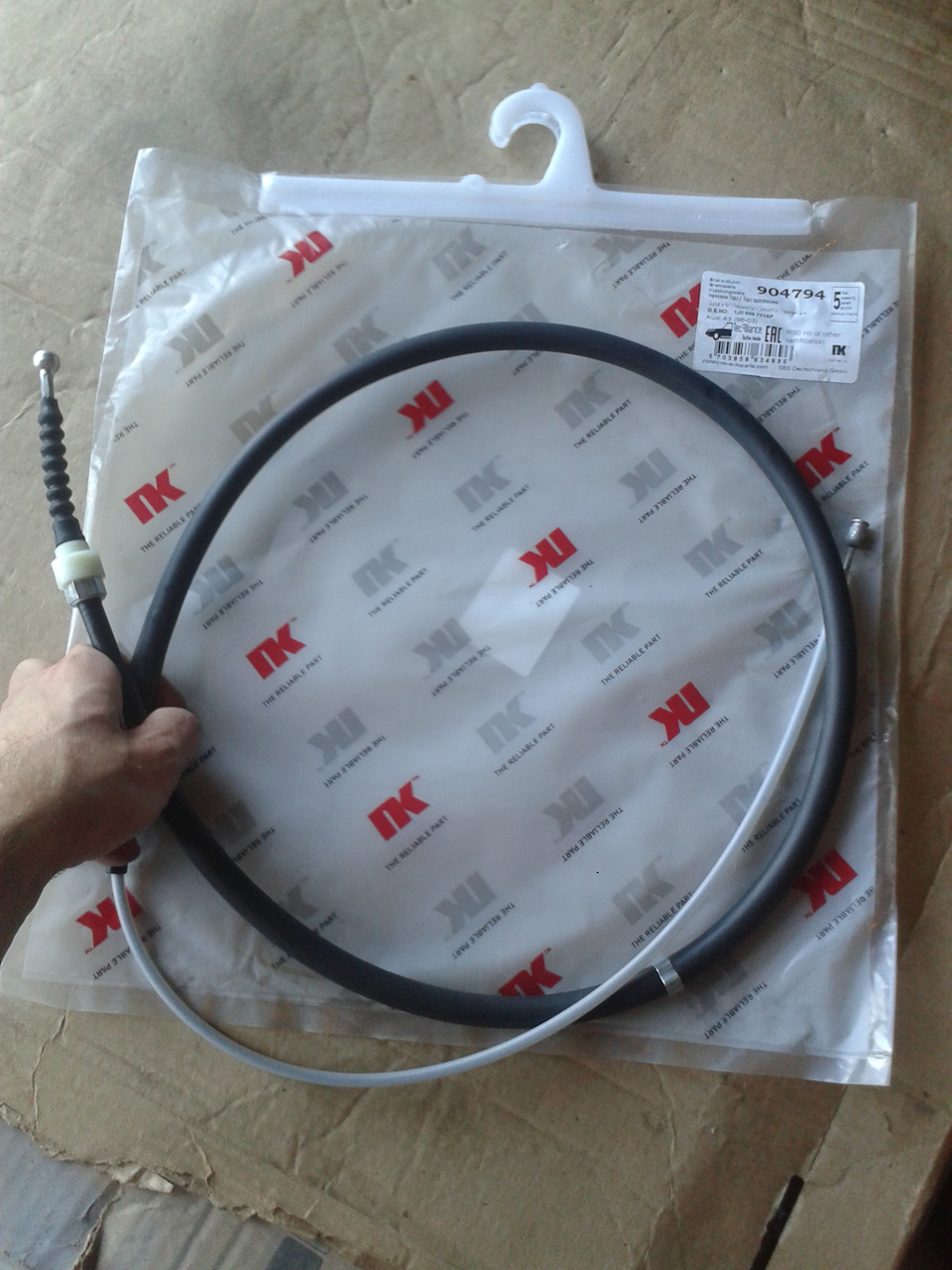 Замена тросов ручника и скобы крепления — Volkswagen Golf Variant (Mk4 ...