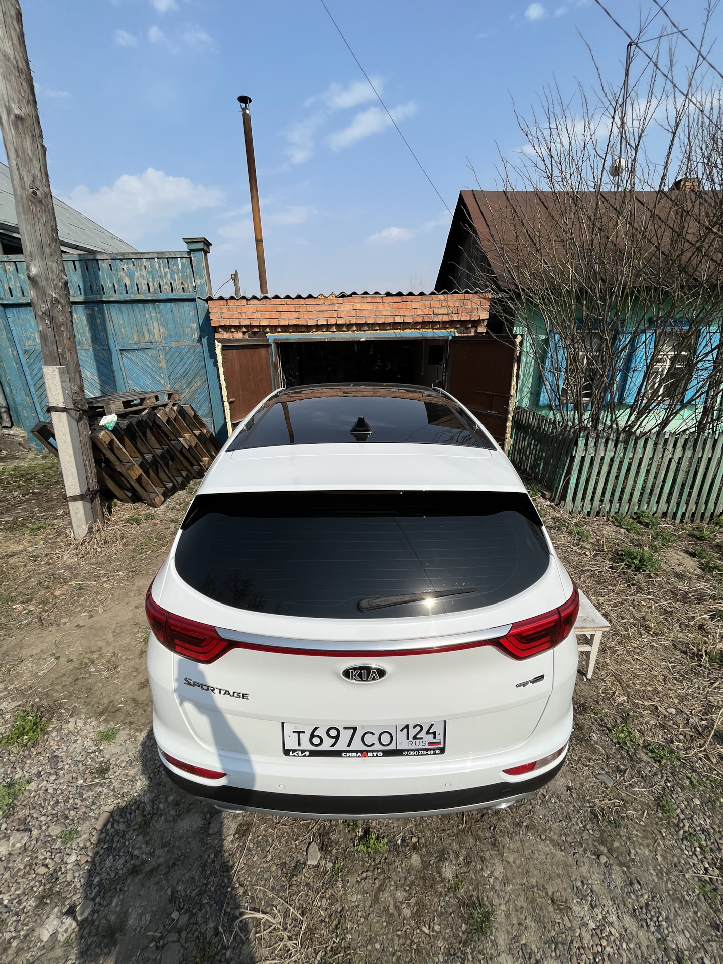 Обслуживание панорамной крыши — KIA Sportage (4G), 1,6 л, 2016 года ...