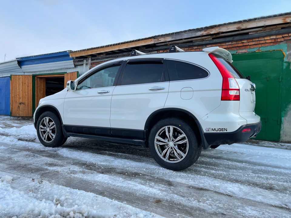 Новые летние тапки на Honda CR-V 3. — Honda CR-V (RE), 2,4 л, 2008 года | колёсные диски | DRIVE2