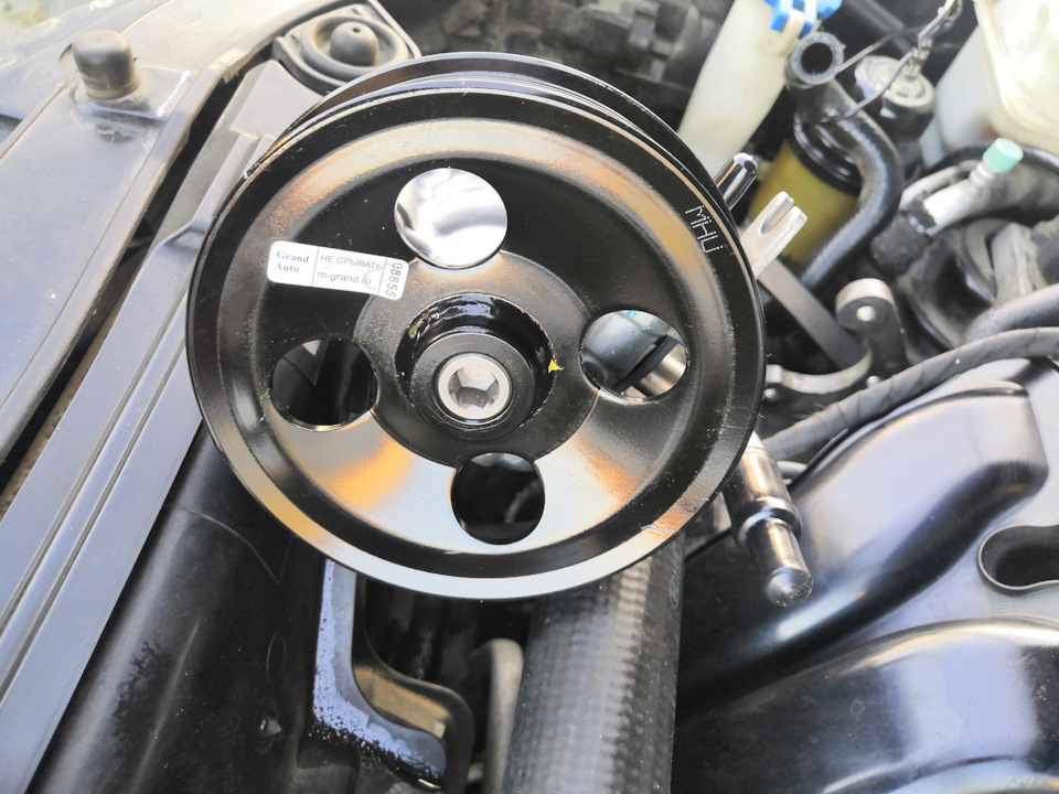 Замена ГУР (571003K010) — Hyundai Sonata V (NF), 2,4 л, 2009 года ...