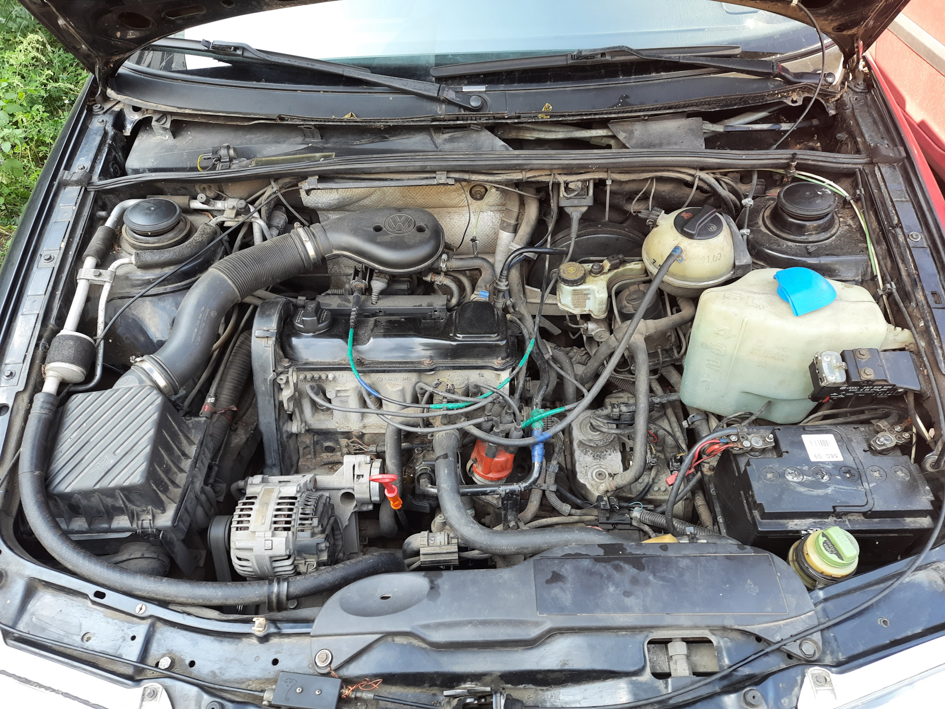 Немного Škoda в Vw — Volkswagen Passat Variant B4 1 8 л 1996 года
