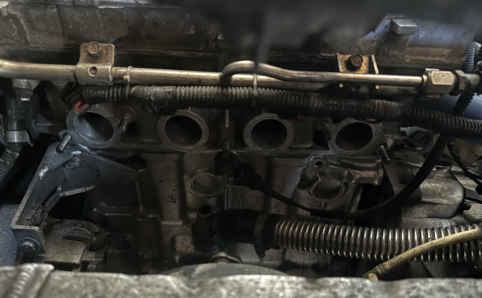 Впускной коллектор. — Lada 21083, 1,6 л, 1997 года | расходники | DRIVE2