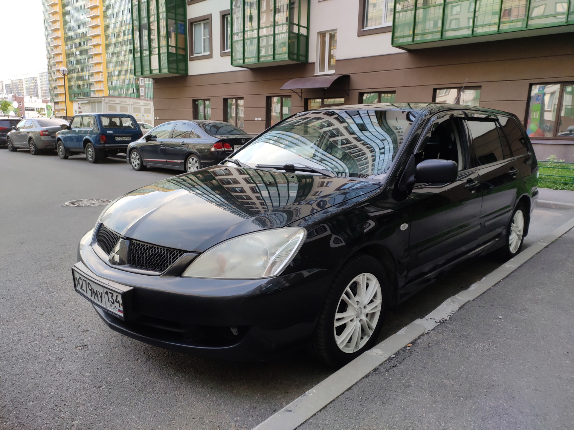 Литьё Скад Пантера — Mitsubishi Lancer X, 1,6 л, 2008 года | колёсные ...