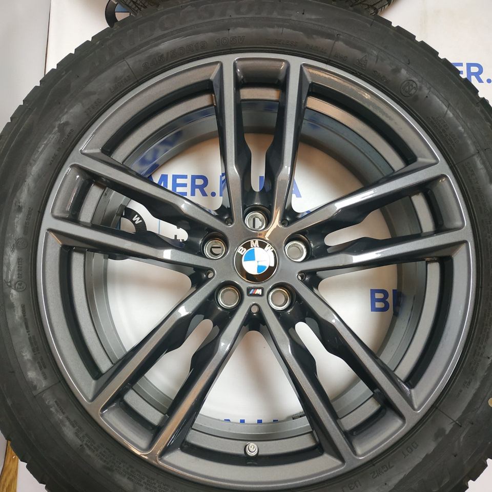 Зима близко — R19 698M Orbit Grey — BMW X3 (G01), 3 л, 2019 года ...