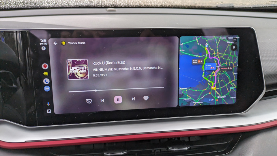 Android Auto на ПИ — Geely Coolray (2023), 1,5 л, 2023 года | другое ...