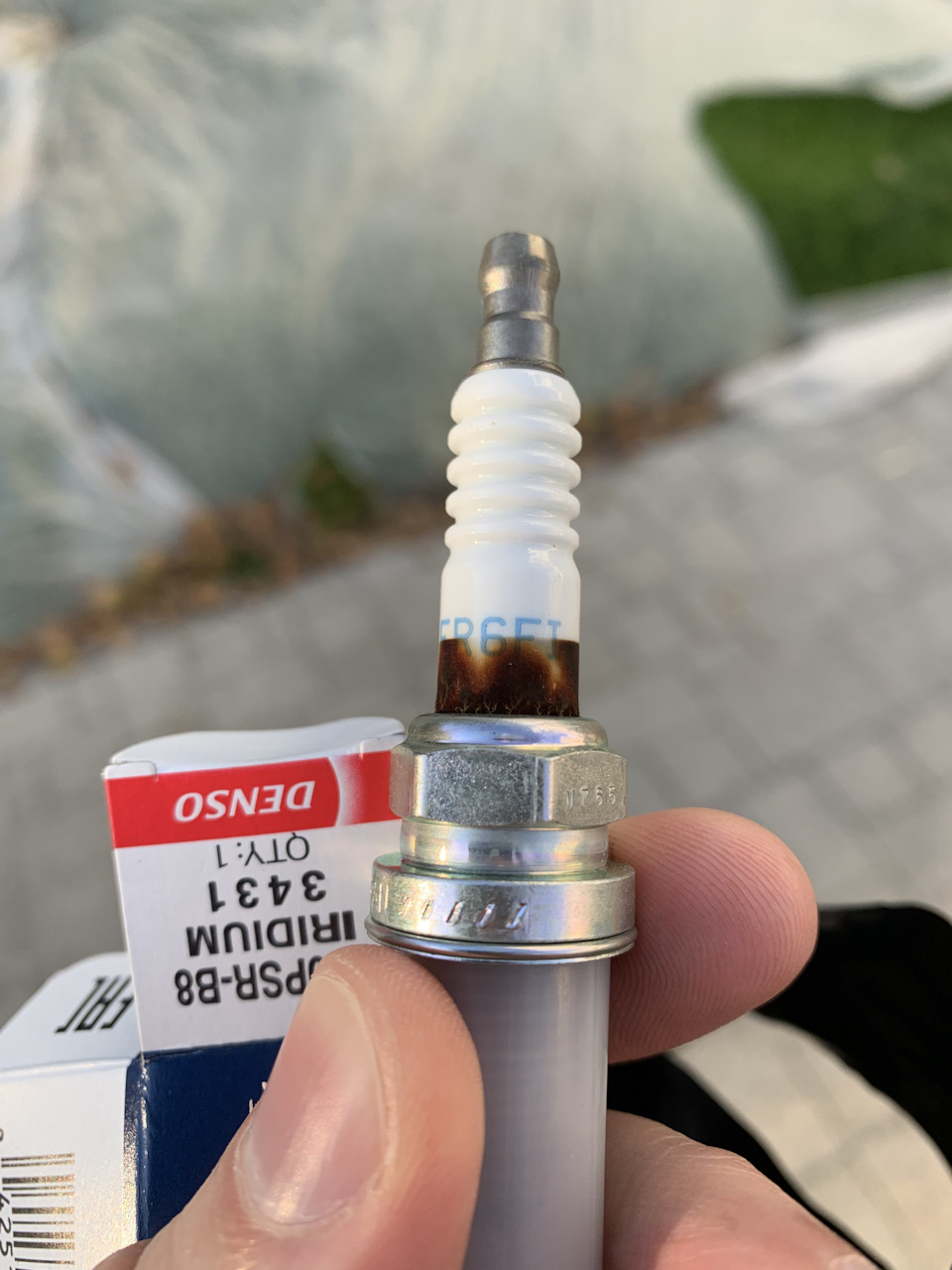 ⚙️ Тех. запись: замена свечей 95700 км — Mitsubishi Outlander (3G), 2 л ...