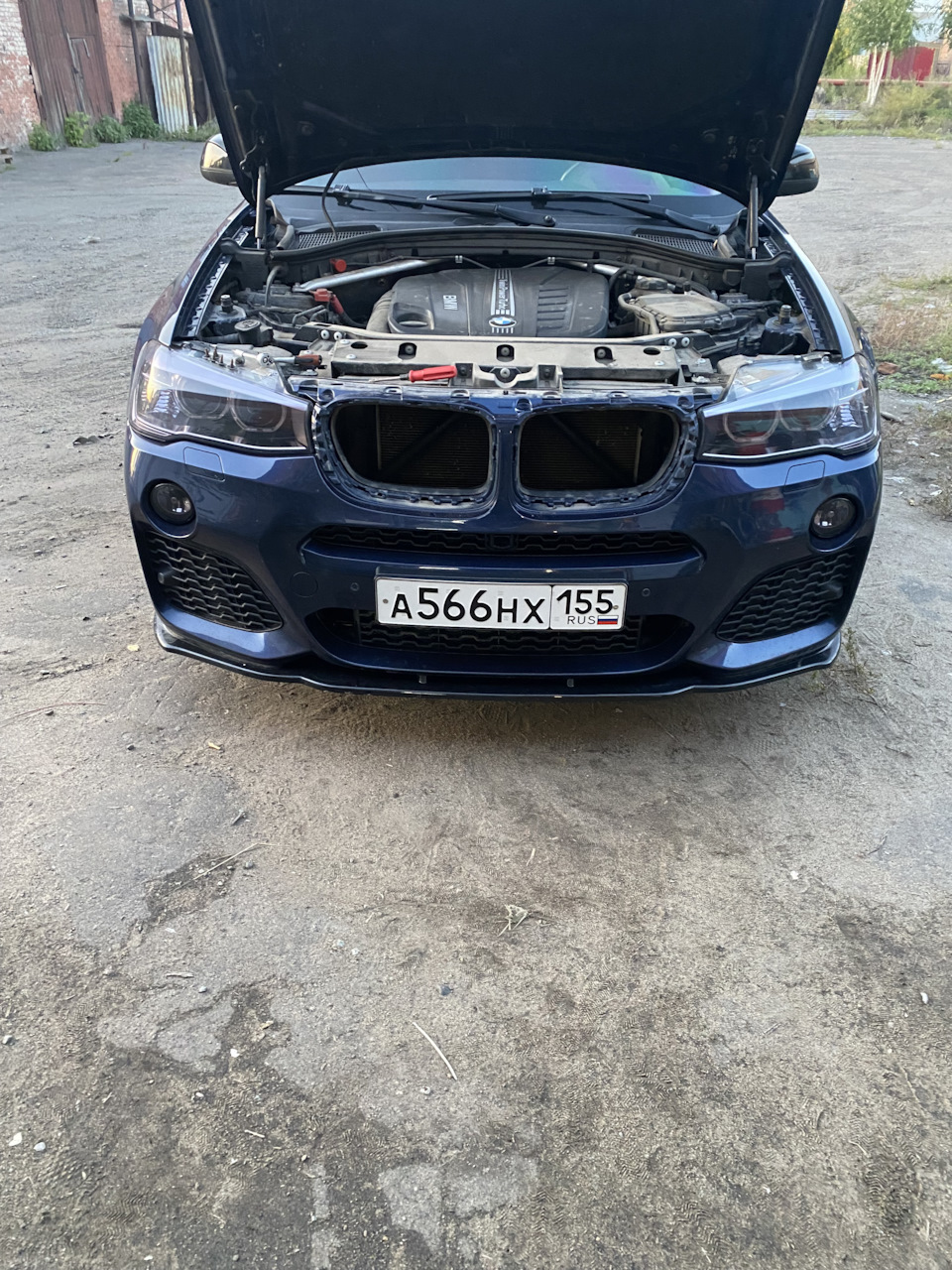 Ноздри M performance — BMW X3 (F25), 3 л, 2016 года | стайлинг | DRIVE2