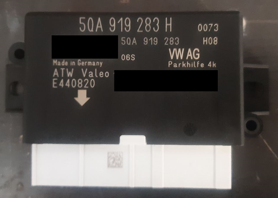 Mounting PLA3 Park Assist 7X5/8A9 — SEAT Ateca, 1,5 л, 2021 года ...