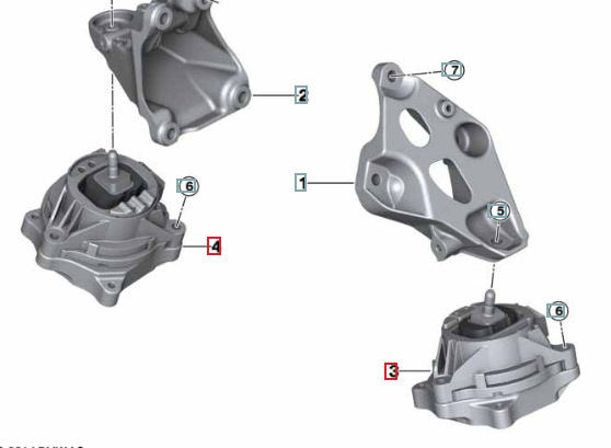 Выбор подушки двигателя — BMW 3 series Touring (F31), 2 л, 2019 года ...