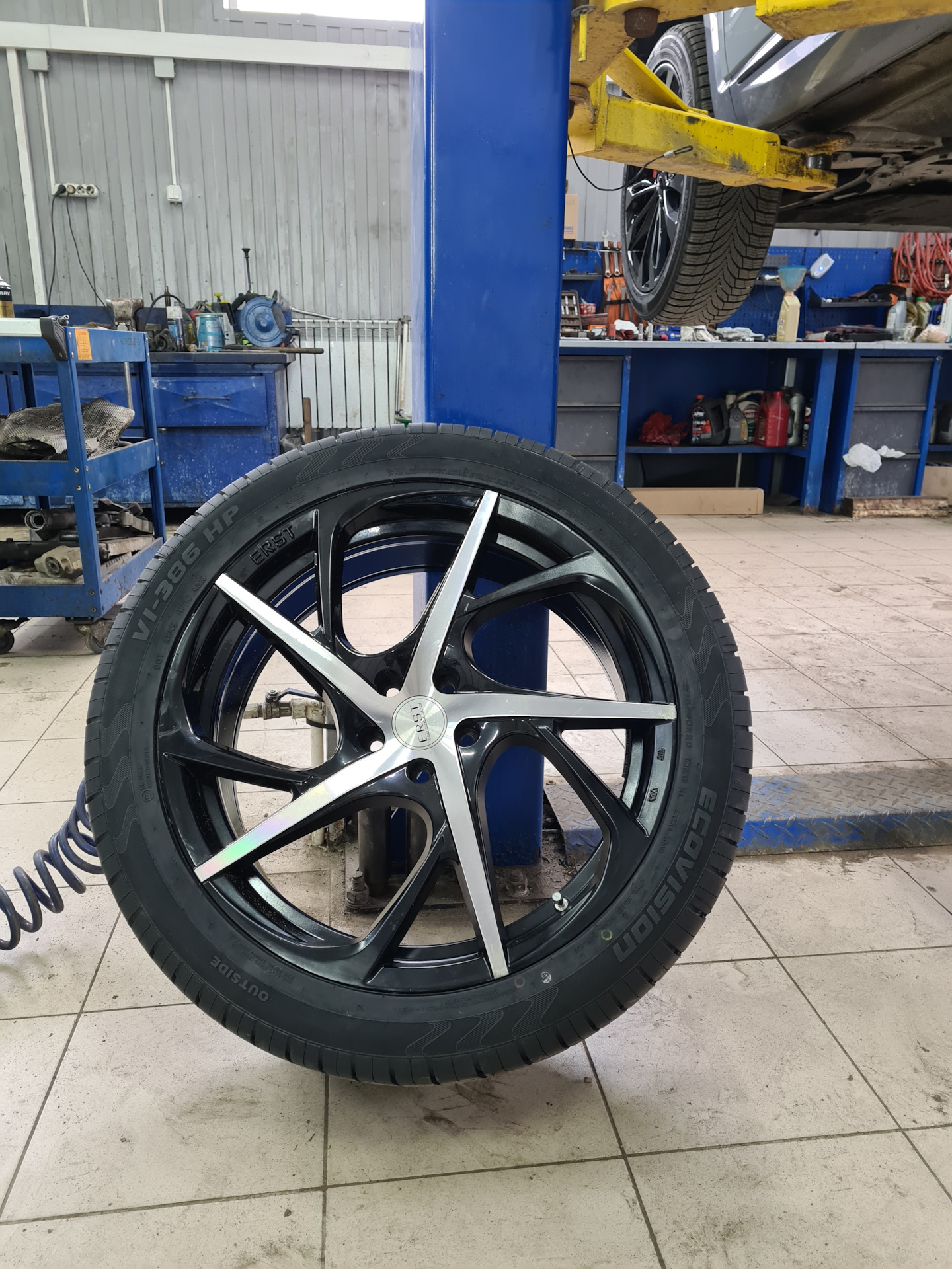 Диски ERST R20 J8.5 — Geely Tugella, 2 л, 2022 года | колёсные диски ...
